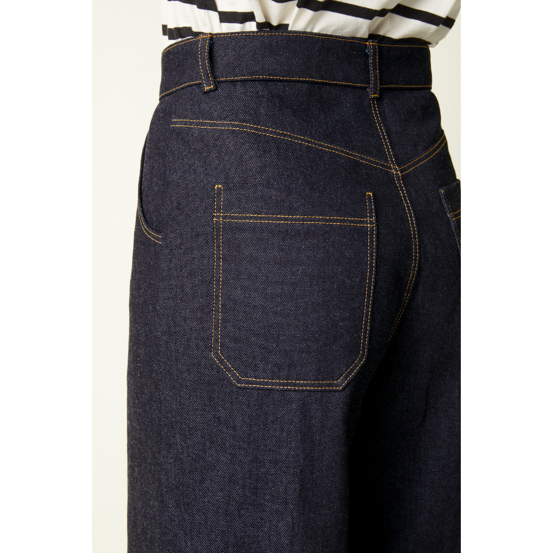 Atelier Brunette - 'Le Jean Wide Leg' Sewing Pattern – Cloth Edit