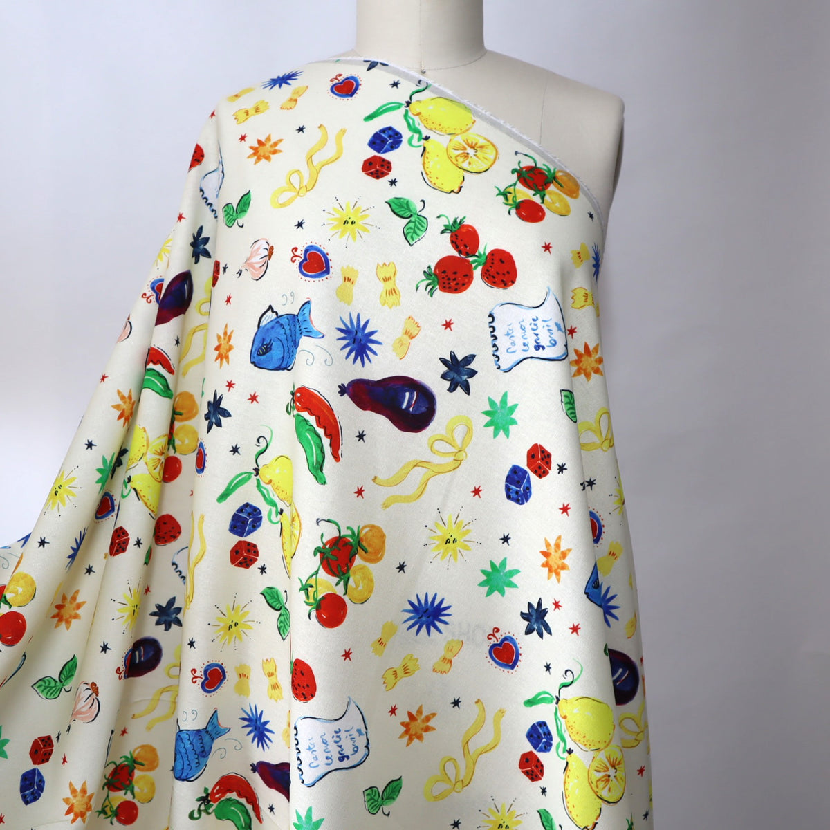 Fabric Godmother - 'Meze' Viscose | Linen – Cloth Edit