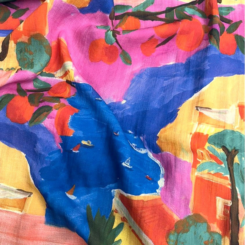 Cousette 'Capri' - Viscose Blend Crepe – Cloth Edit