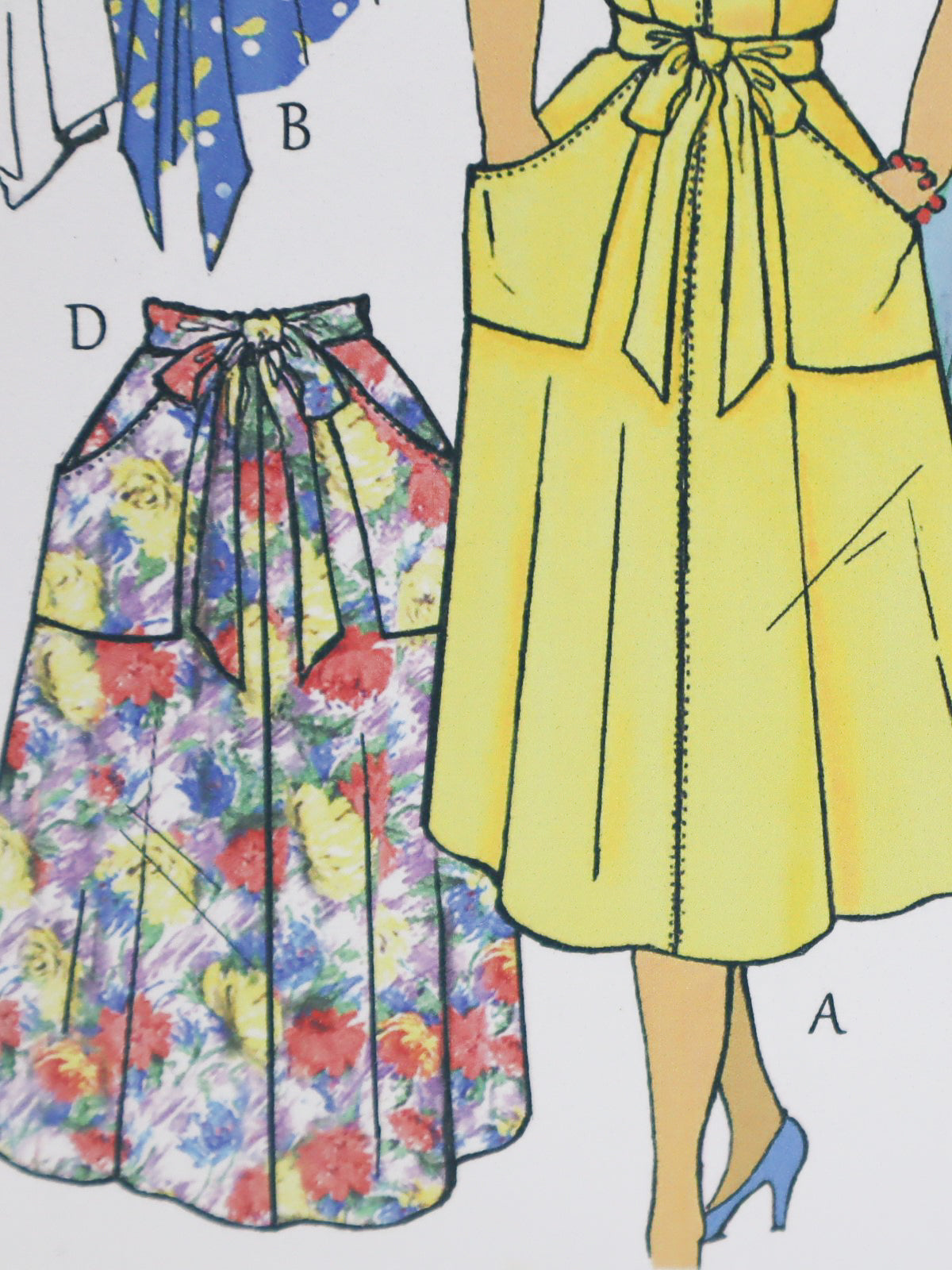 Now and Then Patterns - Florin Wrap Dress and Skirt *NEW – Cloth Edit