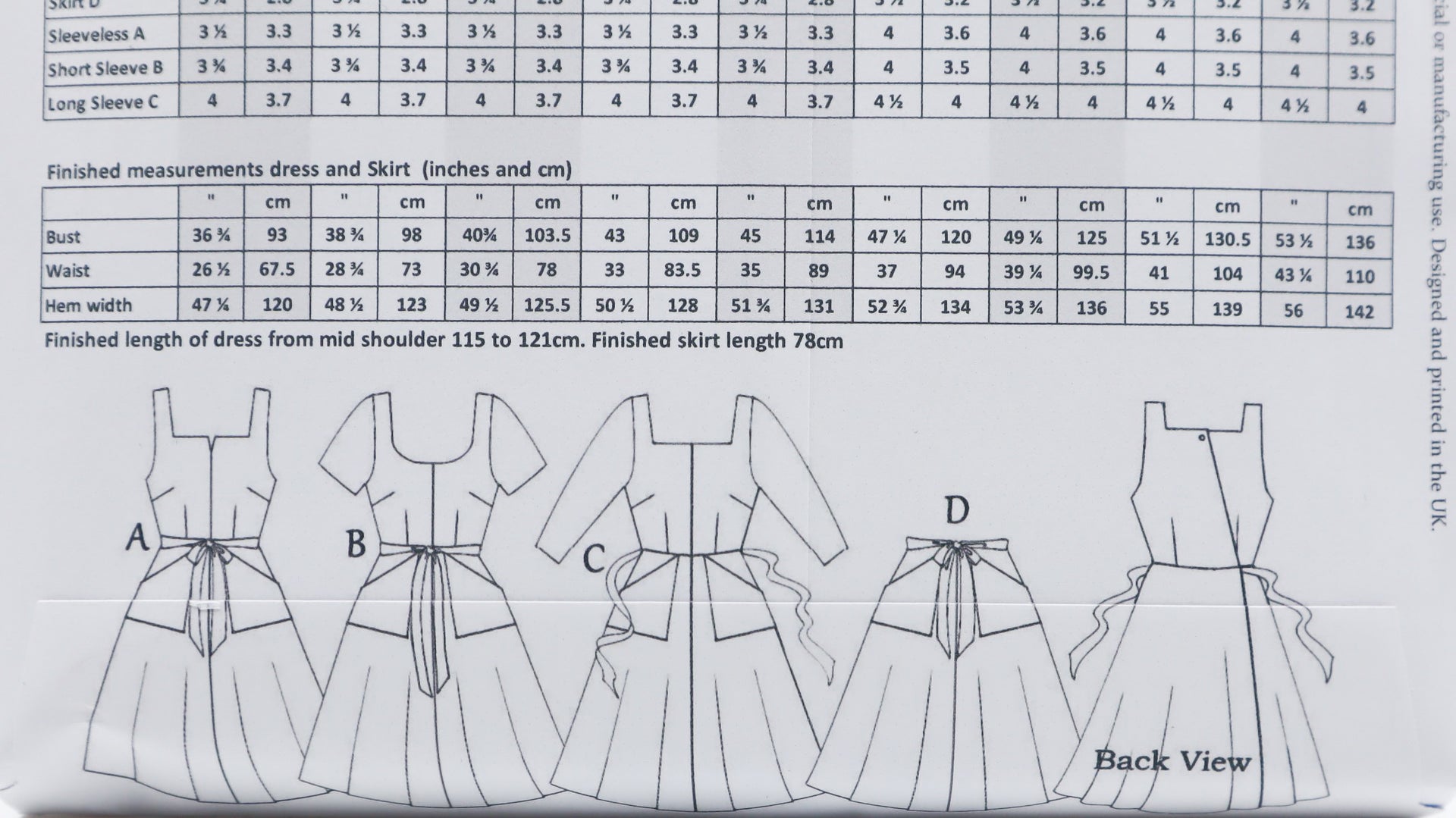 Now and Then Patterns - Florin Wrap Dress and Skirt *NEW – Cloth Edit