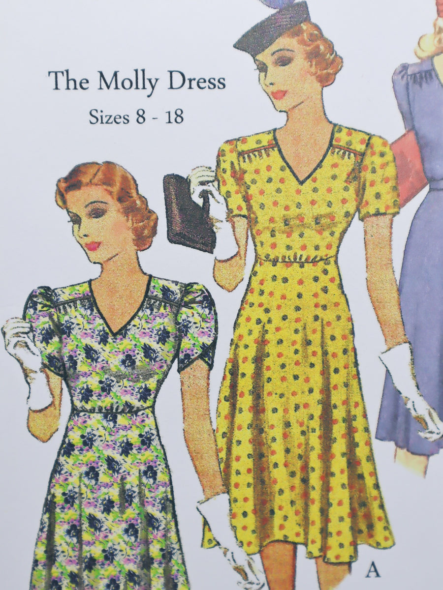 Now and Then Patterns - Molly Dress – Cloth Edit