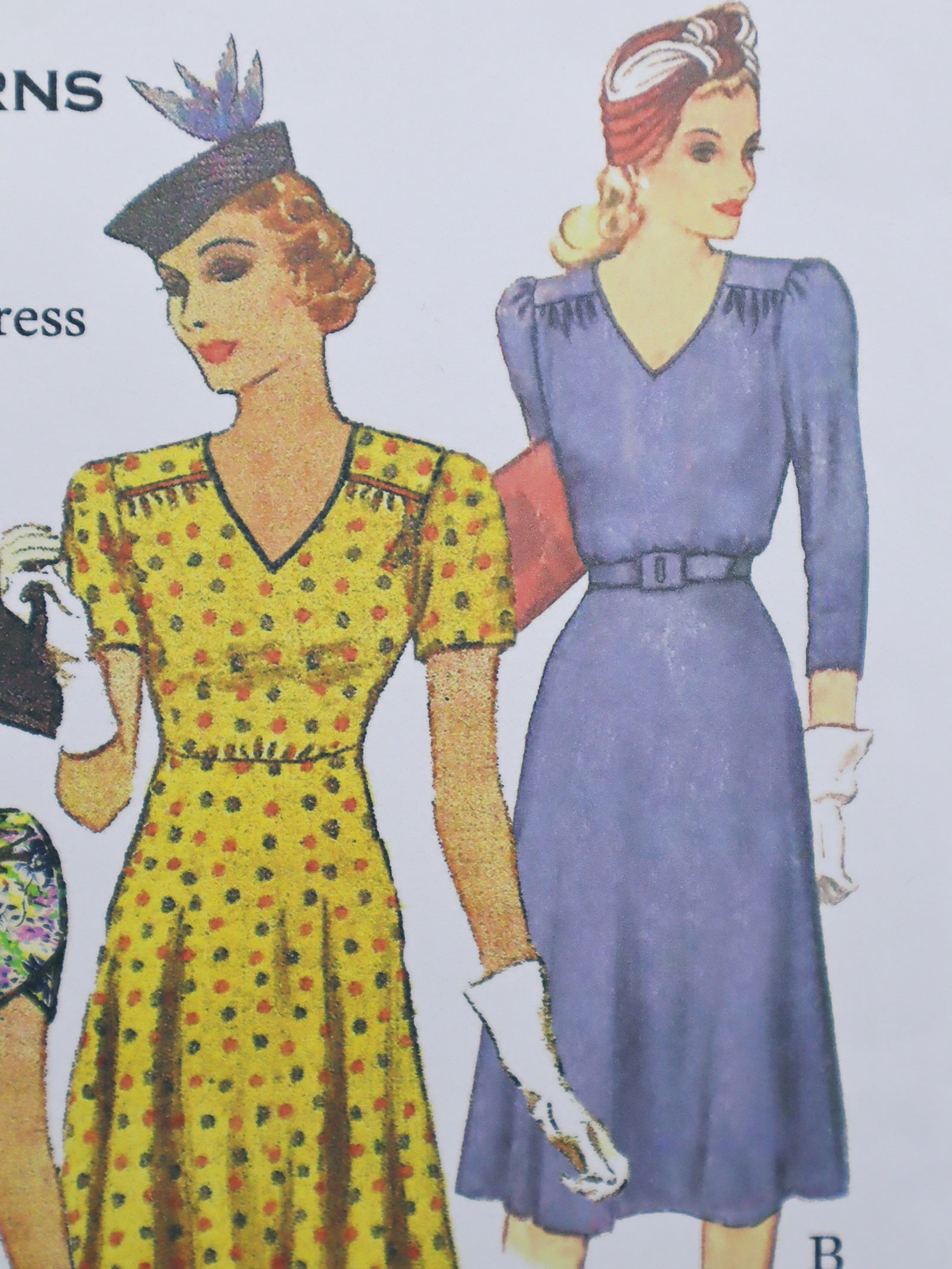 Now and Then Patterns - Molly Dress – Cloth Edit