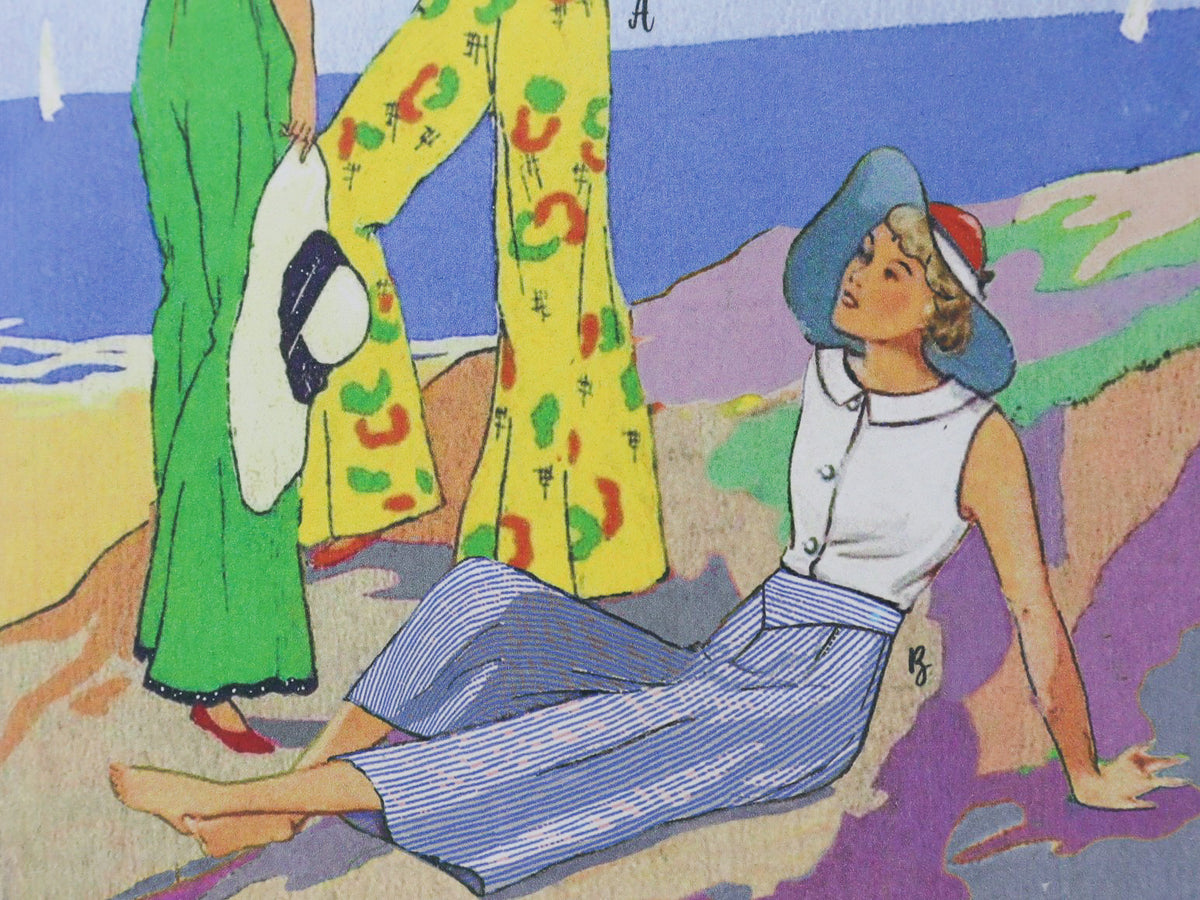 Now and Then Patterns - Bella Palazzo Pants – Cloth Edit