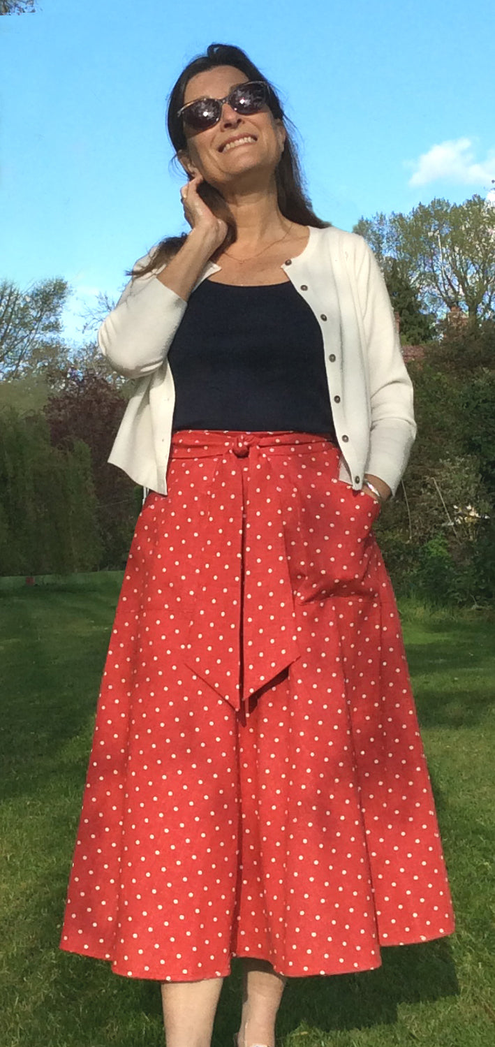 Now and Then Patterns - Florin Wrap Dress and Skirt *NEW – Cloth Edit